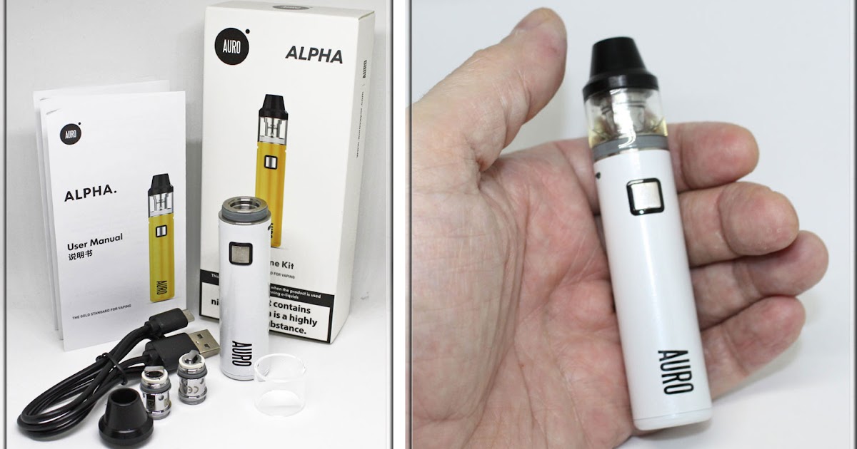AURO VAPE Electronic Cigarette Alpha 50W Vape Kit Review ~ Independent ...