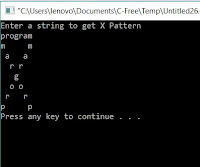 All C Programs: Alphabetical Pattern Programs in C