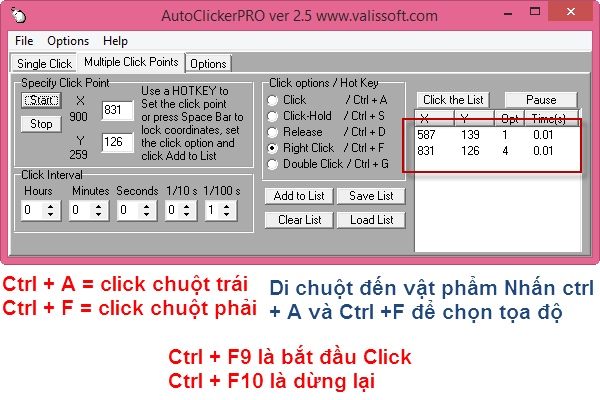 Download Autoclicker Professional V2.5 - DPITBank
