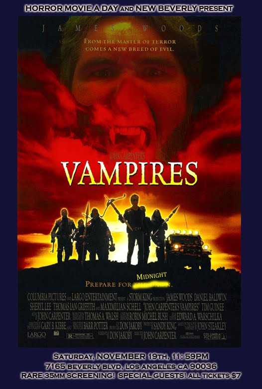 Horror Movie A Day: HMAD Screening: John Carpenter's VAMPIRES