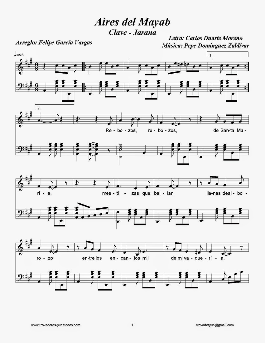 Aires del Mayab - Teoría Musical BC