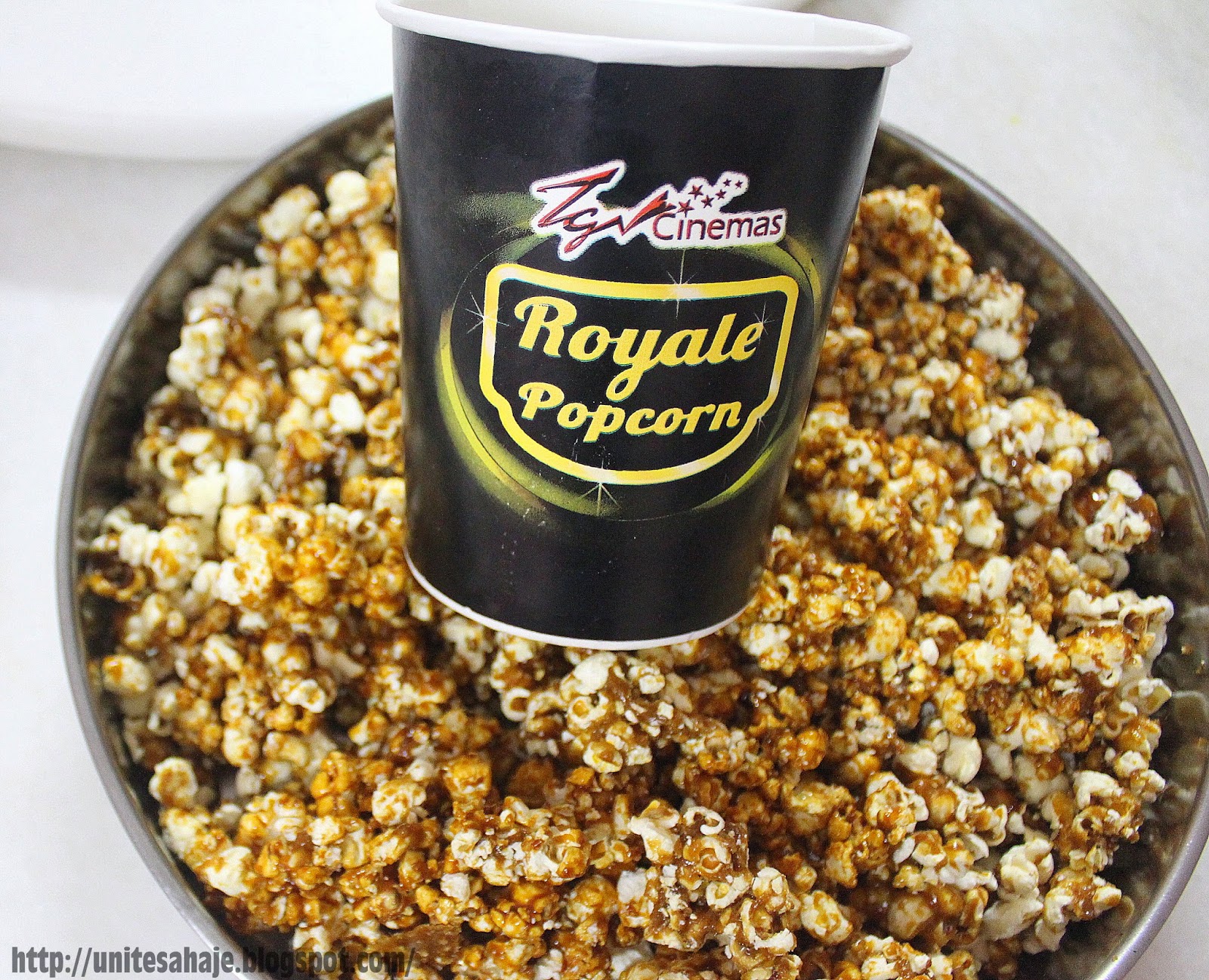 Tangan Mengada Buat Popcorn Karamel Ala-Ala Royale Popcorn