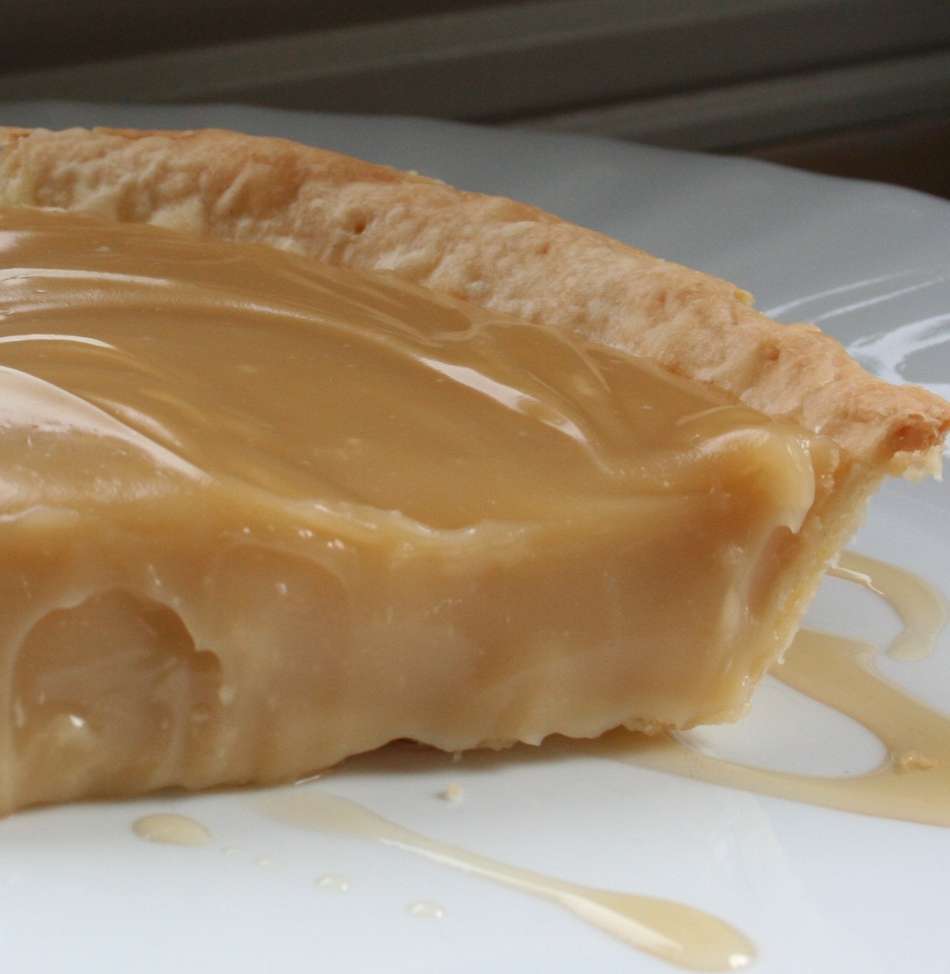 Tarte crémeuse au sirop d'érable