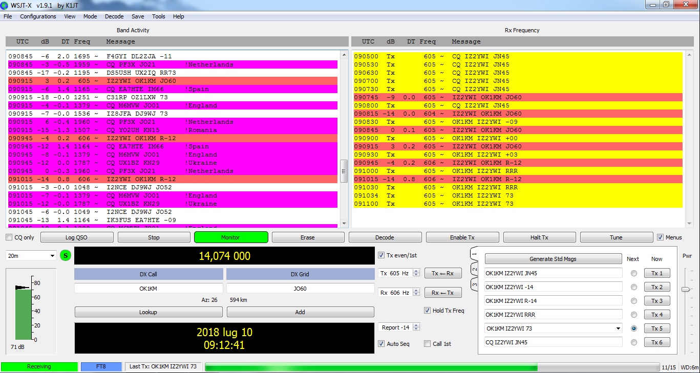 la pagina del Nolby: FT8, una buona scusa per tornare in radio