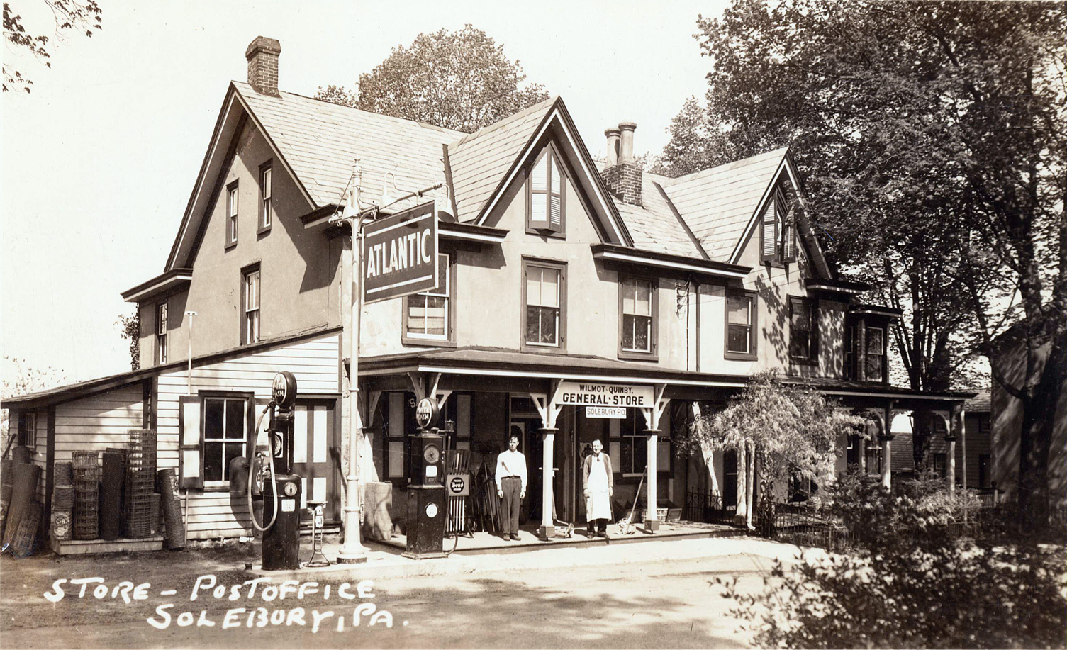 Bucks County History: Solebury Post Office, 1940s
