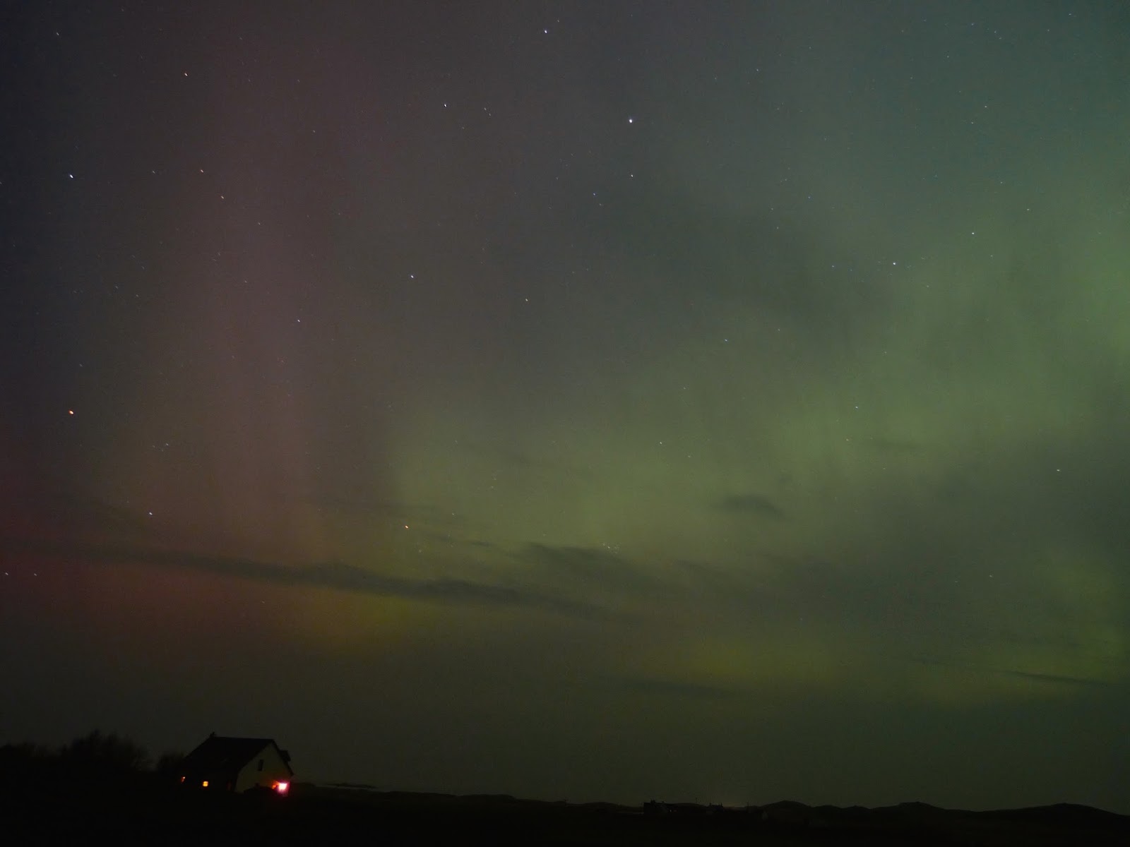 A Kilchoan Diary: Last Night's Aurora