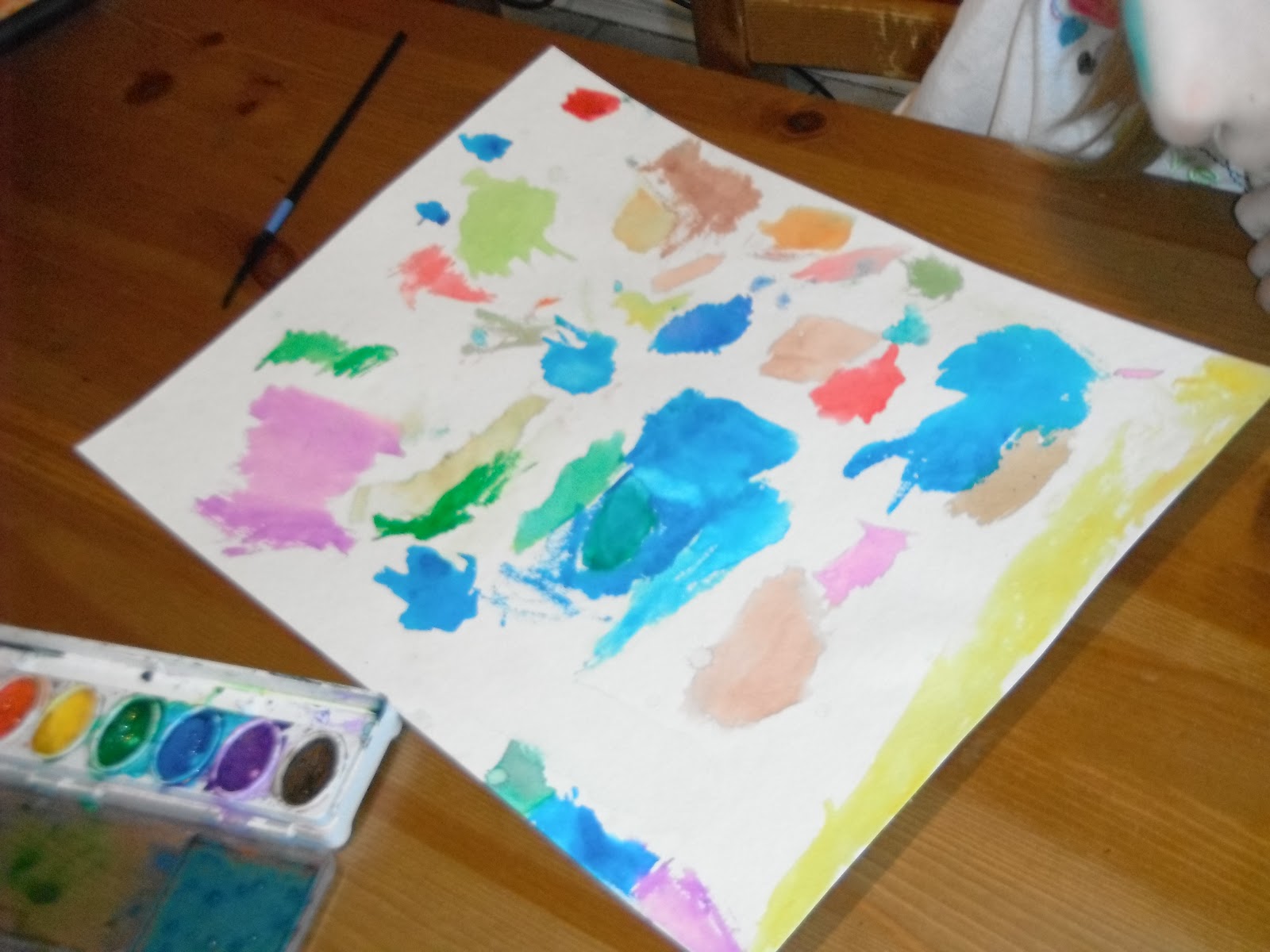 Unseasonably Warm: Hot and Cold: Class II, Session I Art Class