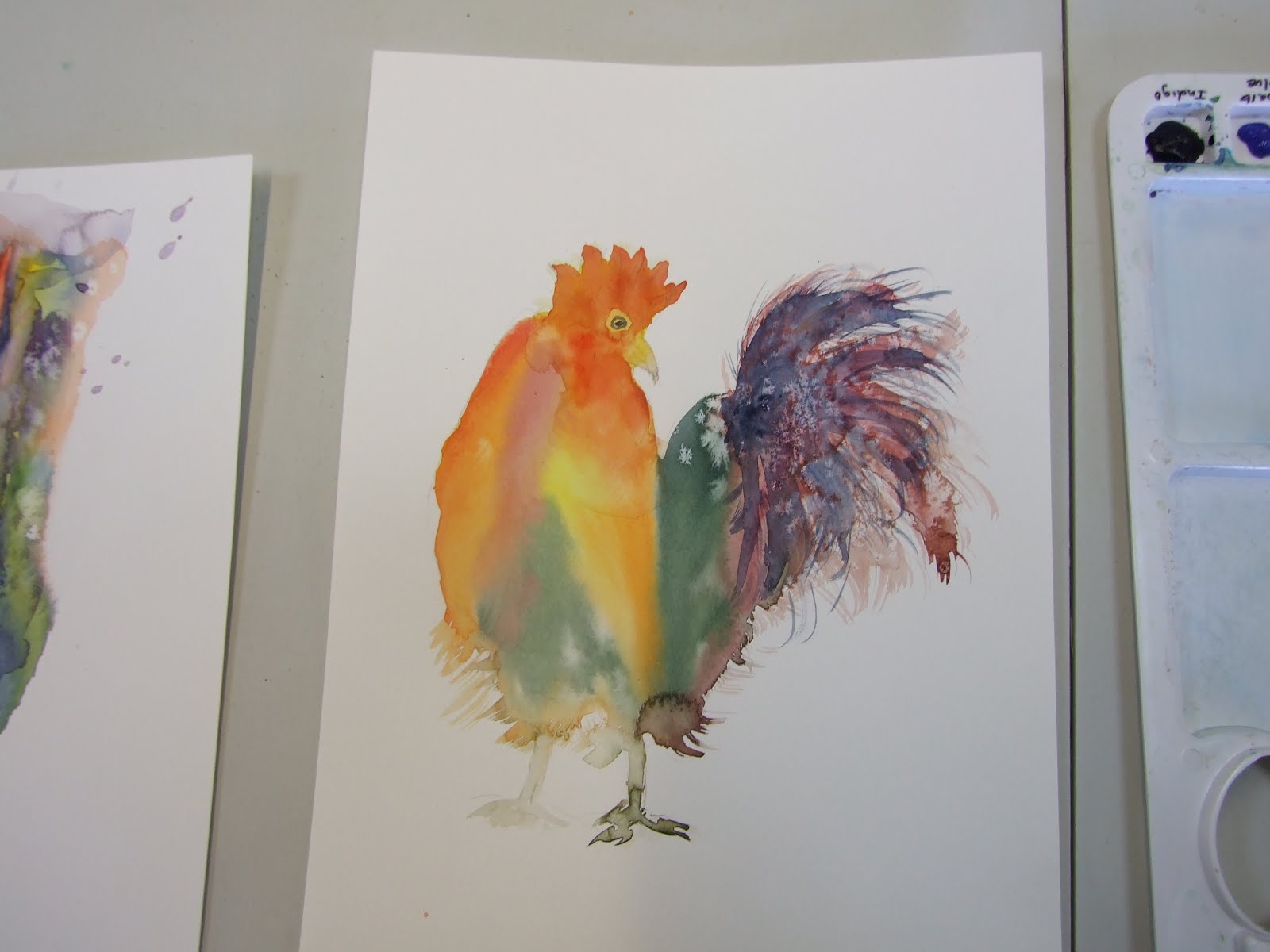 Gilly Marklew watercolour artist and tutor: March 2018