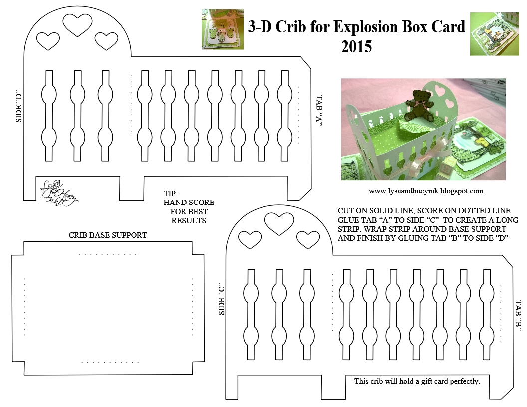 Lysa & Huey Ink!: Crib Explosion Box