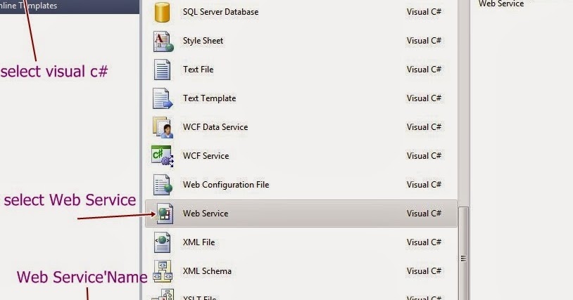 How to Use Web Services in ASP.NET application | MY.NET Tutorials