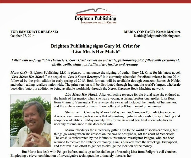 Author Gary M. Crist