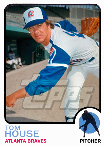 1973 Topps Baseball Card Update Series: 1973 Atlanta Braves - 76-85 ...