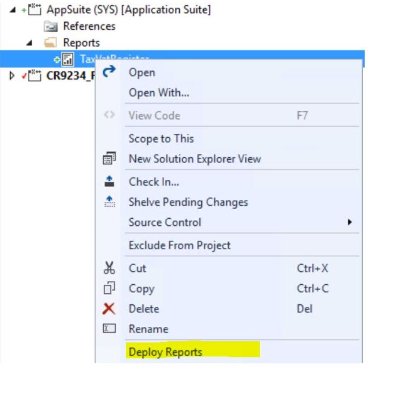 Deploy Reports in Dynamics 365 for operations