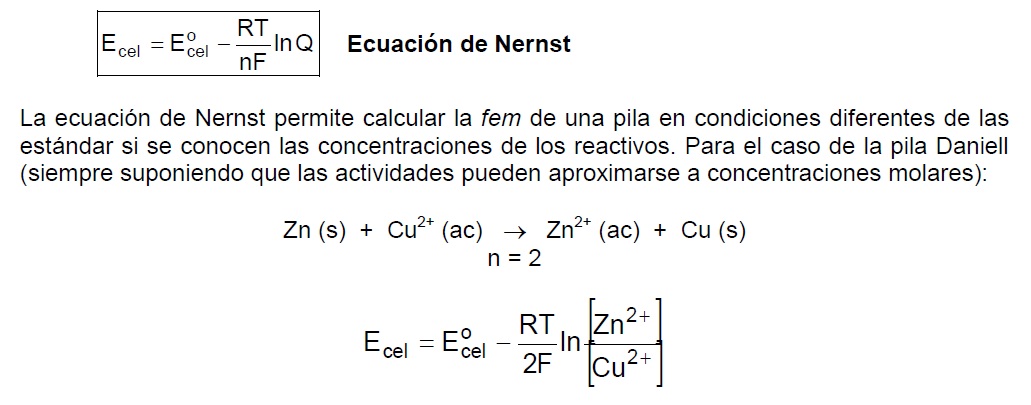EL FÍSICO LOCO: Deducción de la Ecuación de Nernst