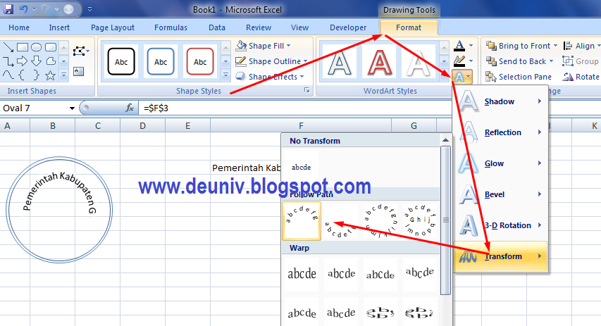 Membuat Cap Otomatis Pada Excel - deuniv