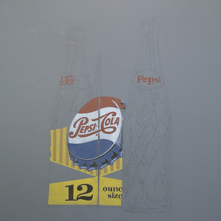 Paintings in Oil: Pepsi - In Progress: Day Two