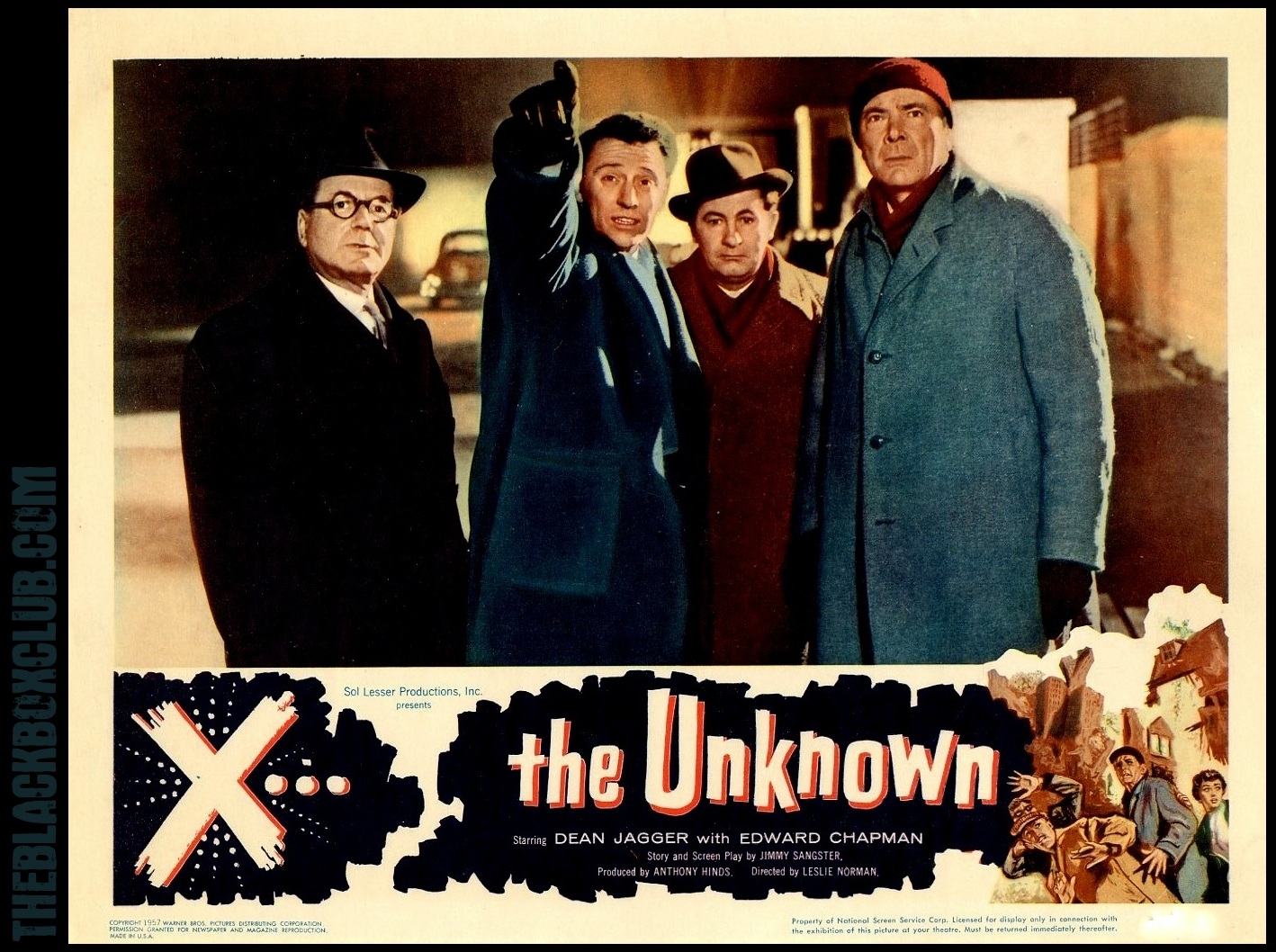 The Black Box Club: X THE UNKNOWN: HAMMER FILMS: 'CAN ANYTHING ESCAPE ...