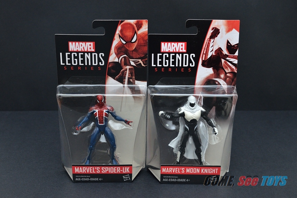 Come, See Toys: Marvel Legends Series 3.75" Spider-UK & Moon Knight