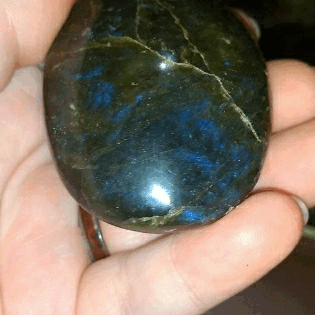 '18 : Labradorite, also known as Spectrolite, is a Feldspar mineral
