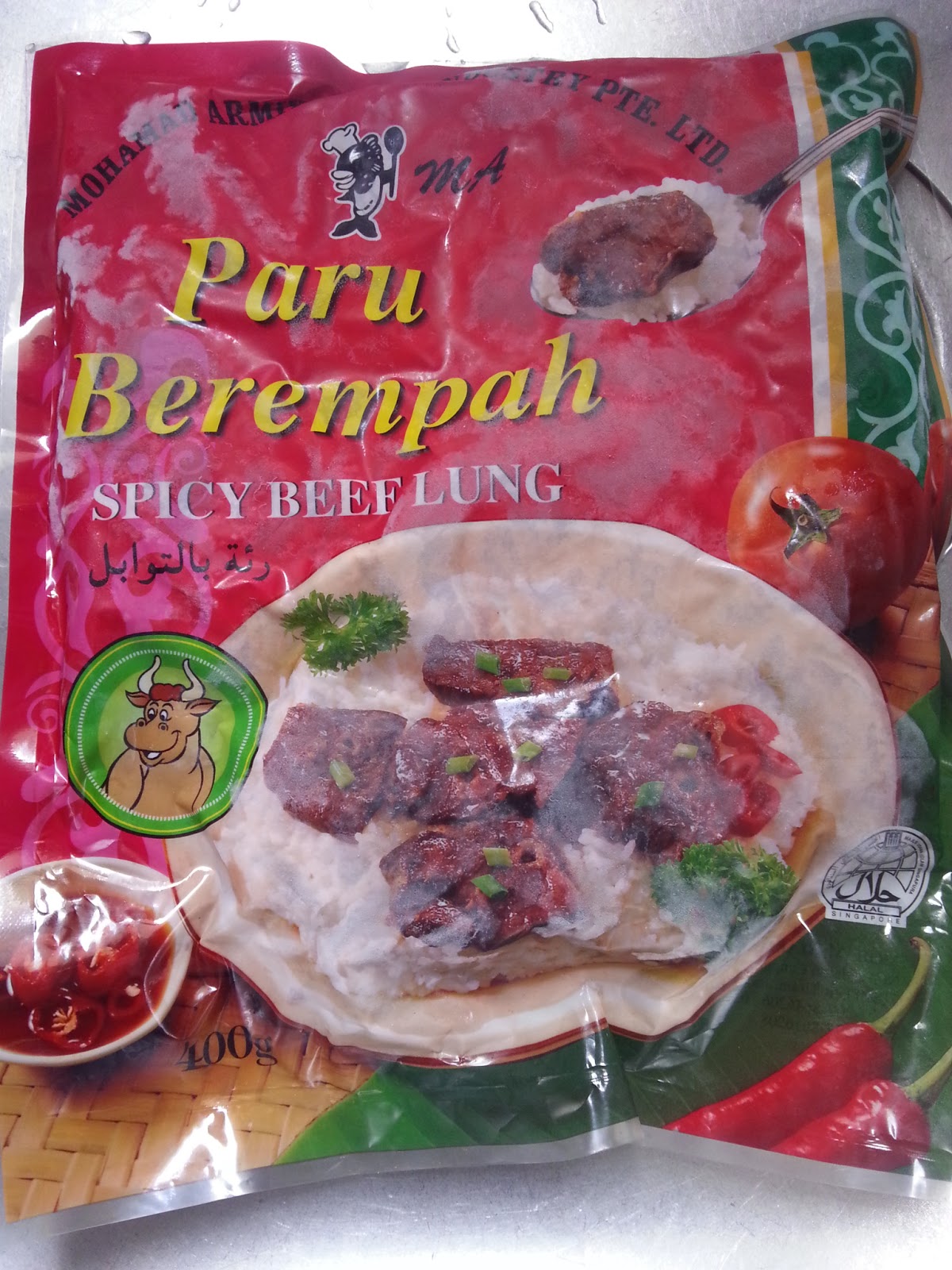 Hani's Kitchen: Deep Fried Beef Lungs With Chilli aka Paru Goreng Belado