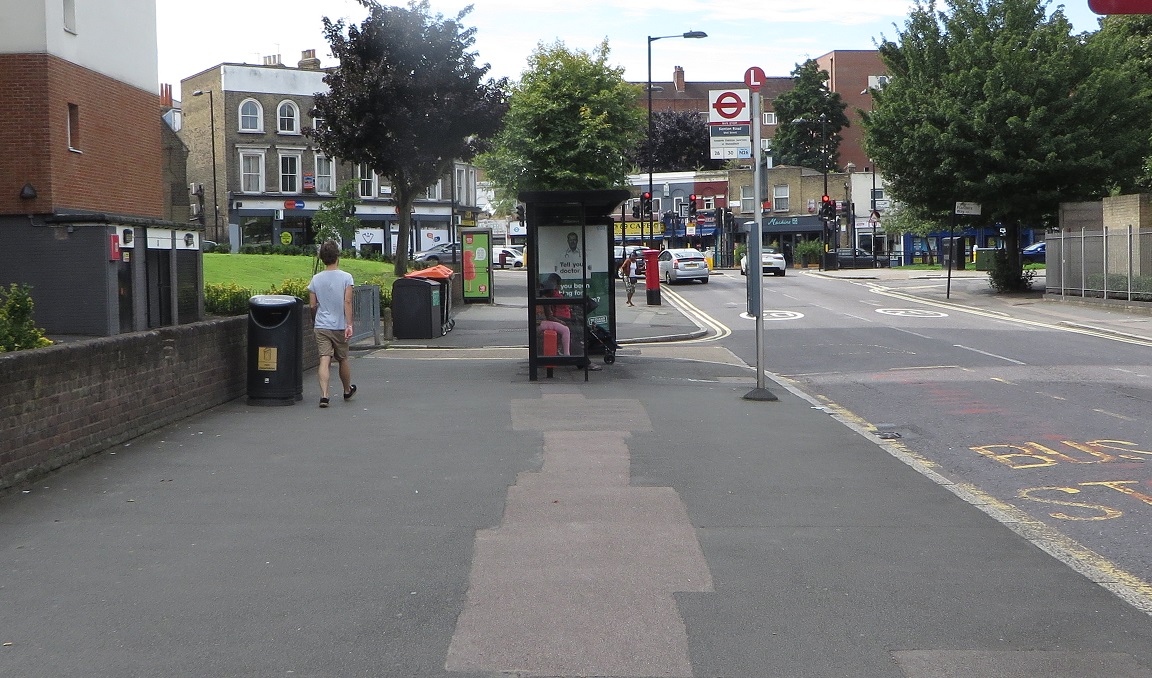 Hackney cyclist: Wick Road: Round Two
