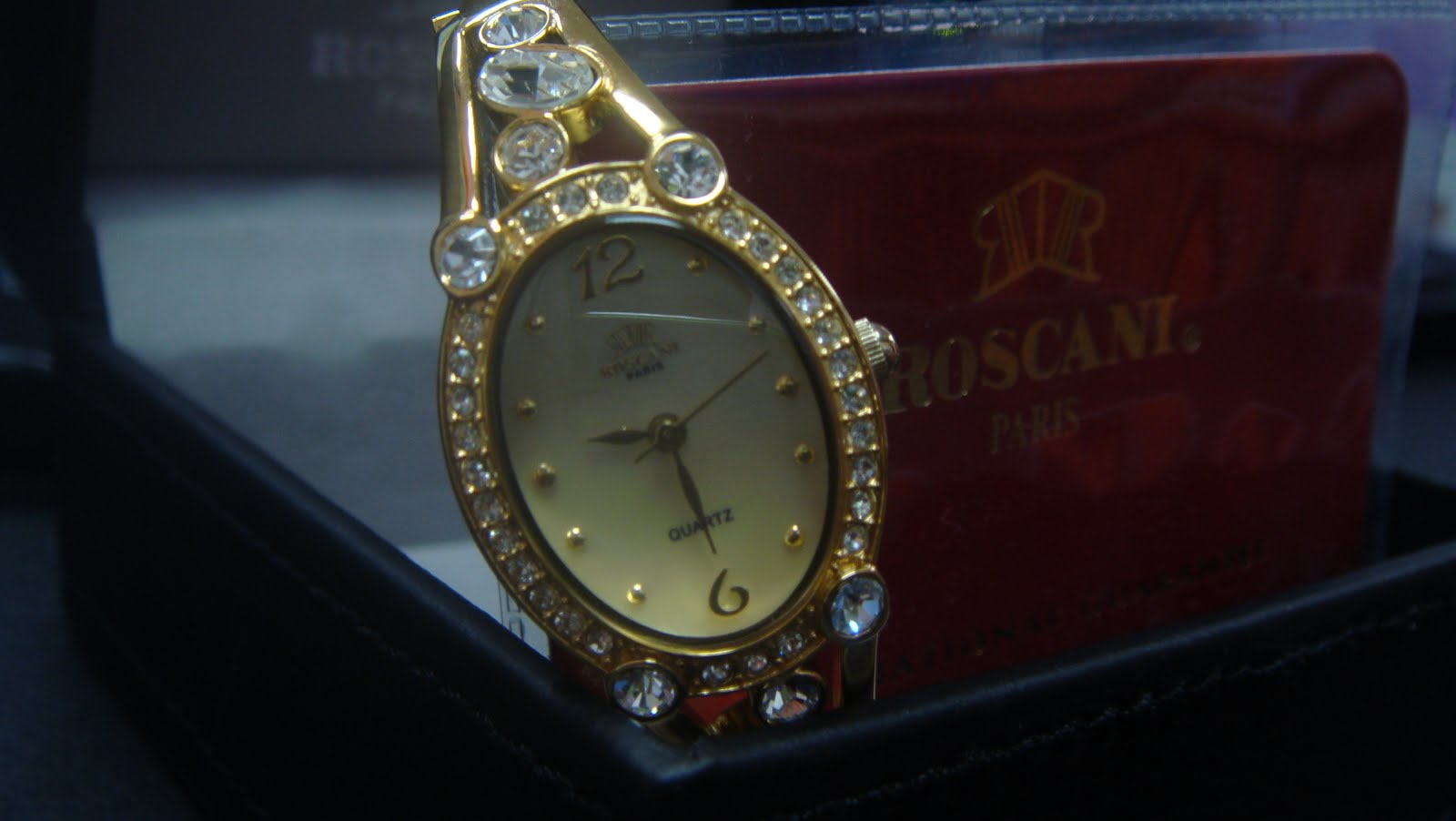 EE GARAGE: Jam Tangan Roscani..Gold Plated 23k