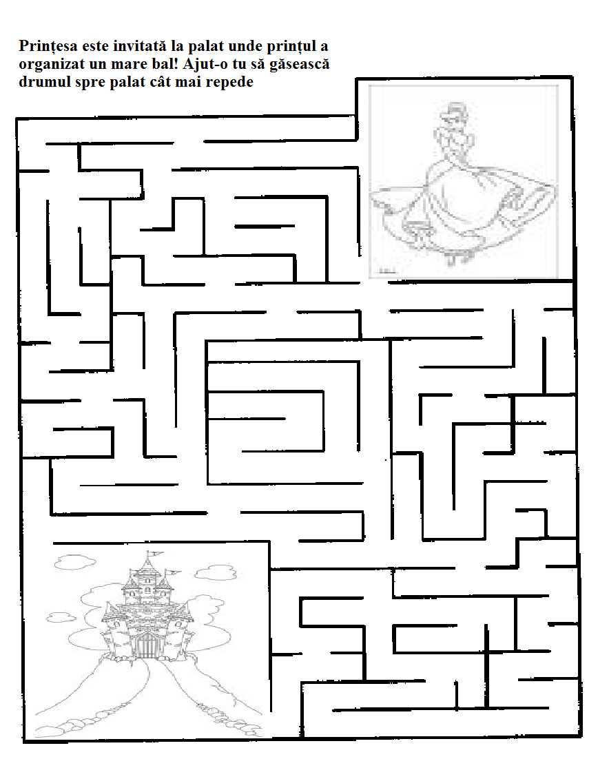 Lumea lui Scolarel...: Labirinte pentru copii