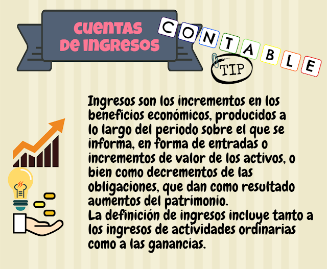 Contable Tip: CUENTAS DE INGRESOS