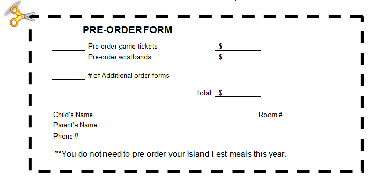Field PTO: Island Fest is Thursday, April 21! Order tickets now!