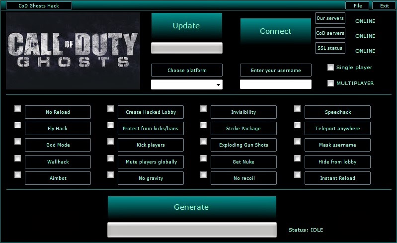 Call Of Duty Ghosts Hack