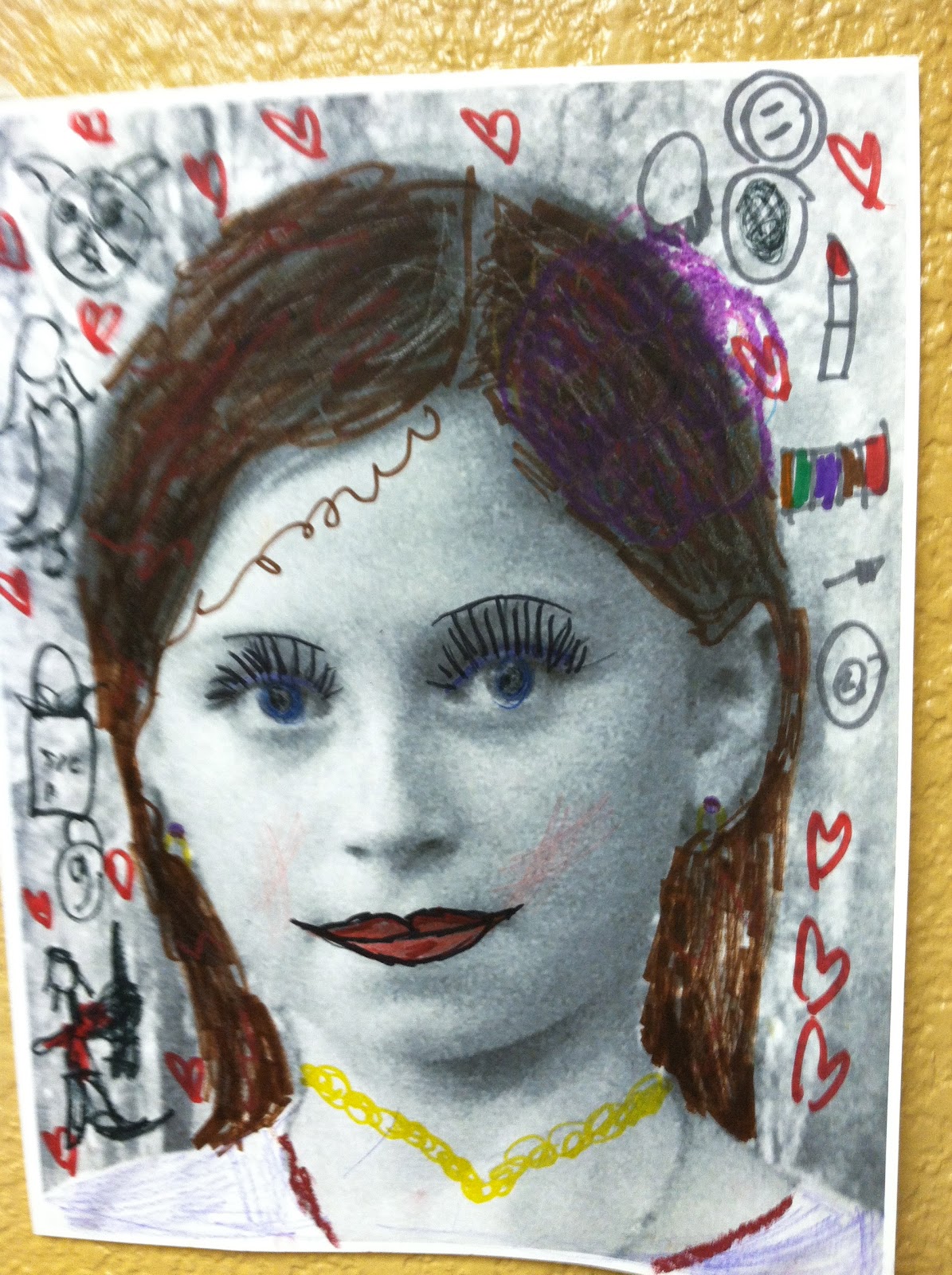 mamascout: exploration lab :: photocopied self portraits