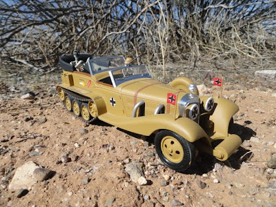 Model Kit Reviews - I have such disasters to show you!: Rommel's Rod