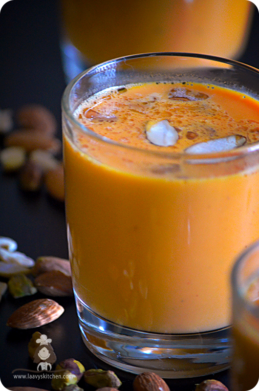 Laavy's Kitchen - A food blog by Laavy: Carrot Milkshake / Carrot Kheer ...