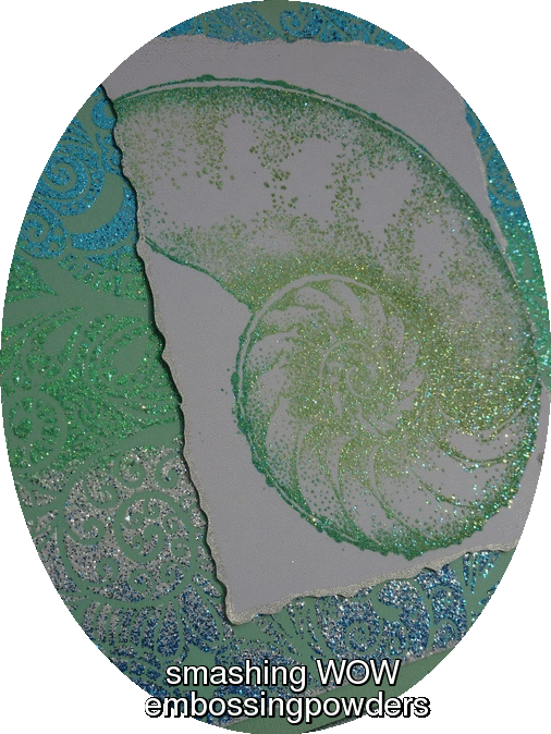 Multi colour embossing......by Miranda