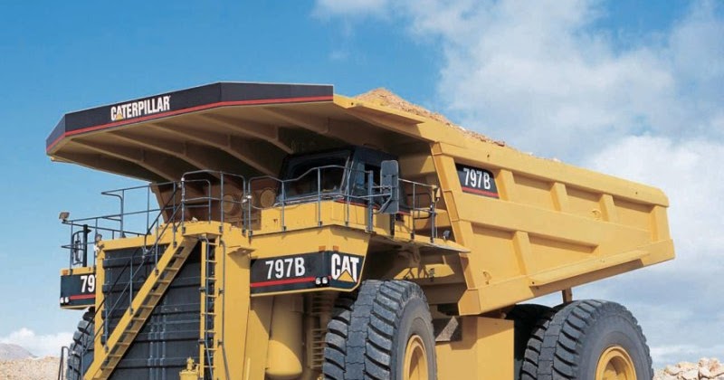 Just A Car Guy: this Caterpillar 797B costs 5.5 million dollars, and ...