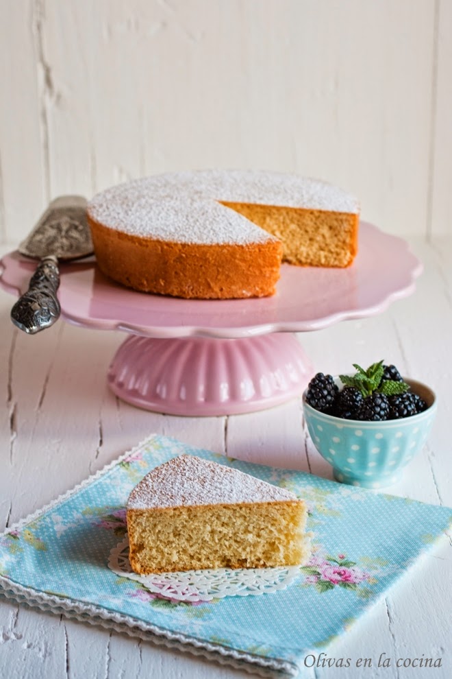 Bizcocho Genovés o Genovesa | Olivas en la cocina