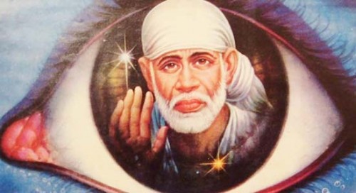 Lord & God: Sai Baba in eye Wallpapers