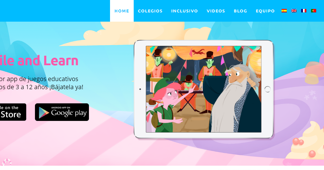 Teacher With The Head In The Clouds: Smile and Learn