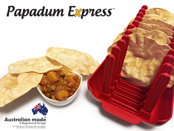 Cook 10 Papadums or Papads, in the Microwave fast in minutes!: Papadum ...