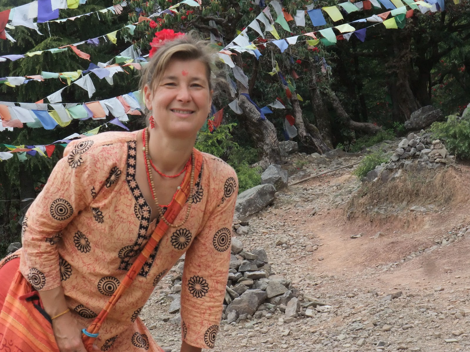 Andrea in Indien
