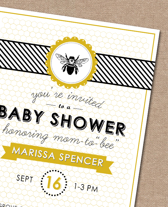 Kimberly J. Design: *NEW* Mom-to-BEE Baby Shower Kit