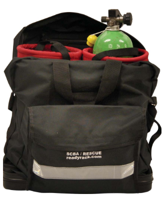 On Scene: Safely Transport With Ready Rack SCBA/Cylinder/Rescue Bags
