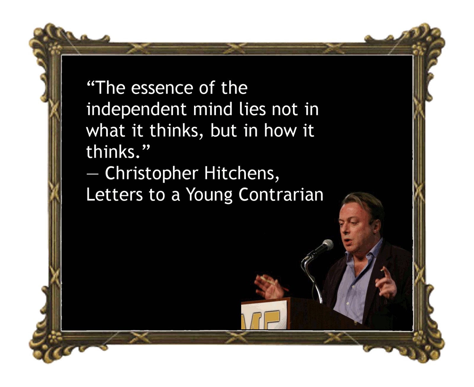 Christopher Hitchens Quotes. QuotesGram