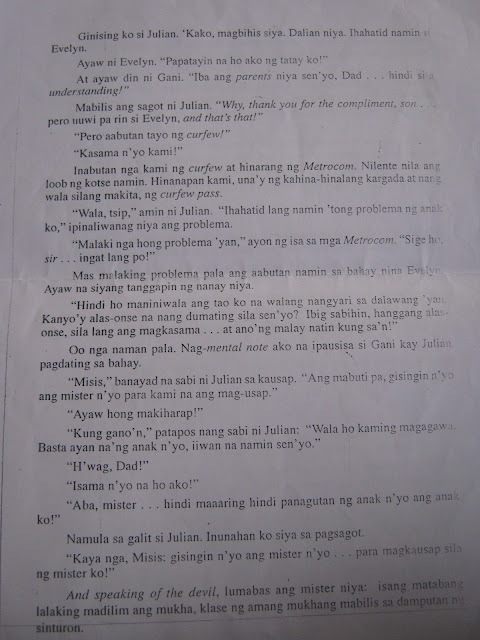 *Blog sa FILIPINO III* : Dekada '70 ni Lualhati Bautista