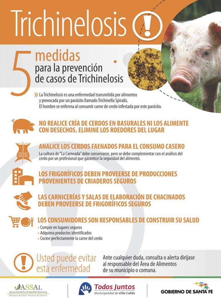 Enfermedades y su prevención: Prevención de la triquinosis