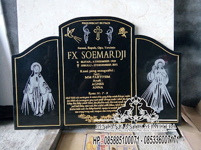 Model Batu Nisan, Jual Batu Nisan Modern, Nisan Kuburan Kristen