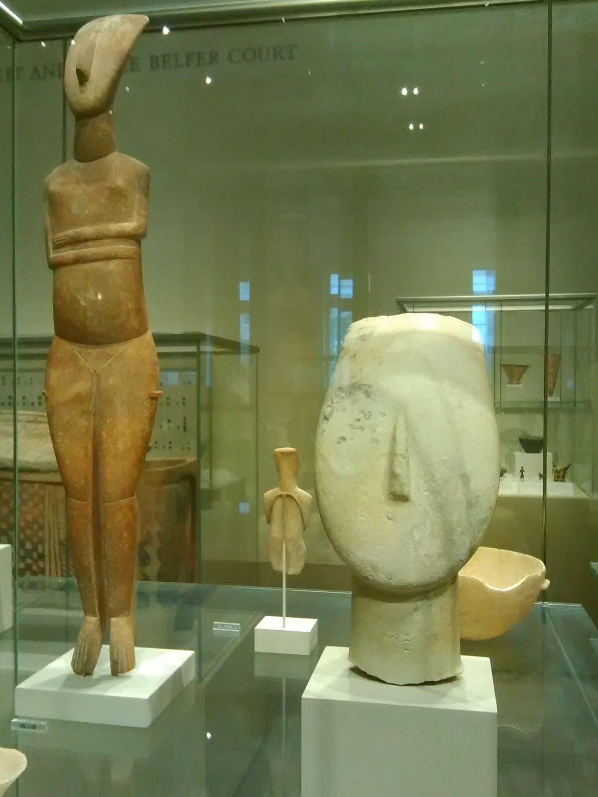 The Proletarian Art Snob: Daniel Gauss: Cycladic Figures from the ...