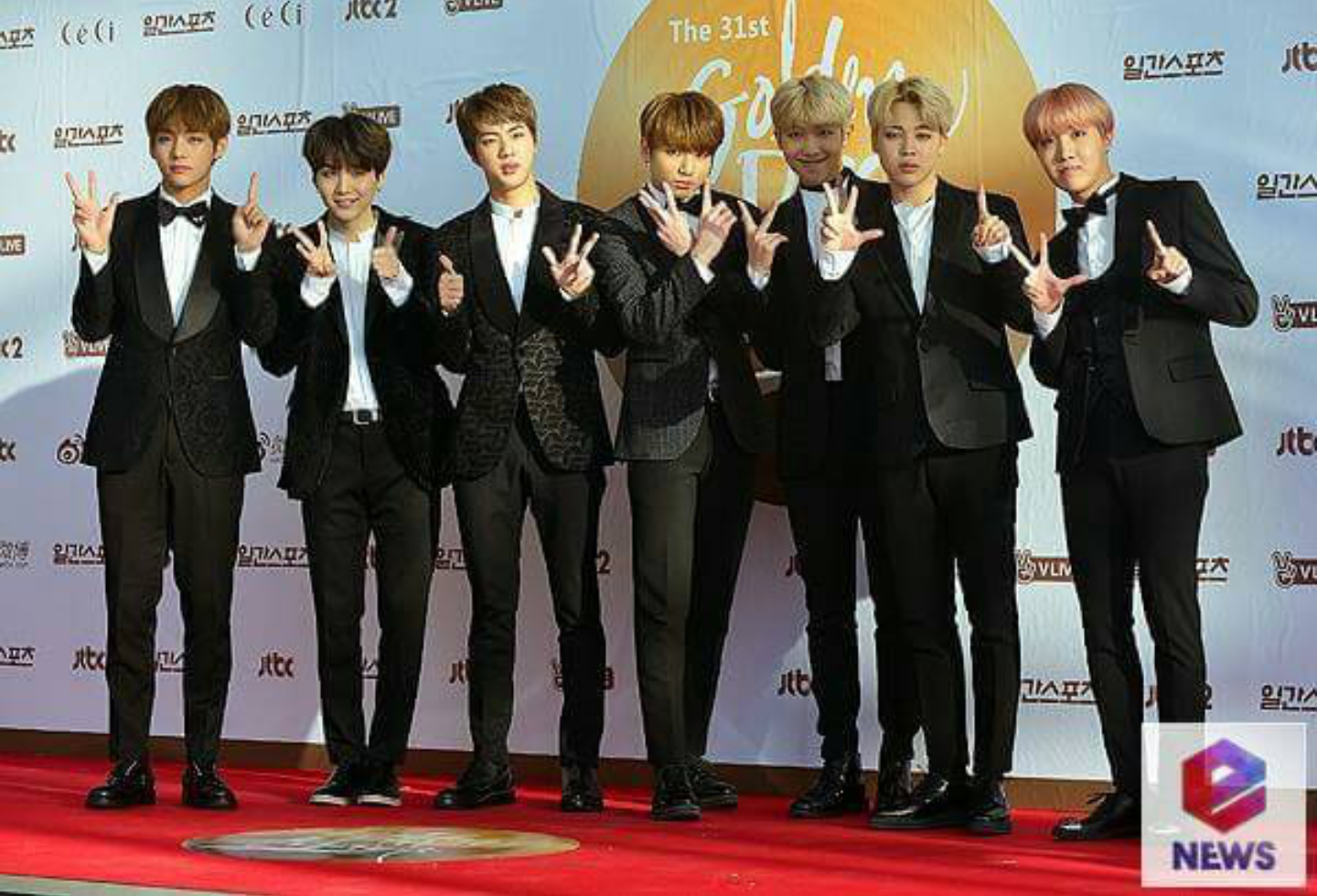 BTS (방탄소년단) & GOT7 (갓세븐): GDA (Golden Disc Awards)