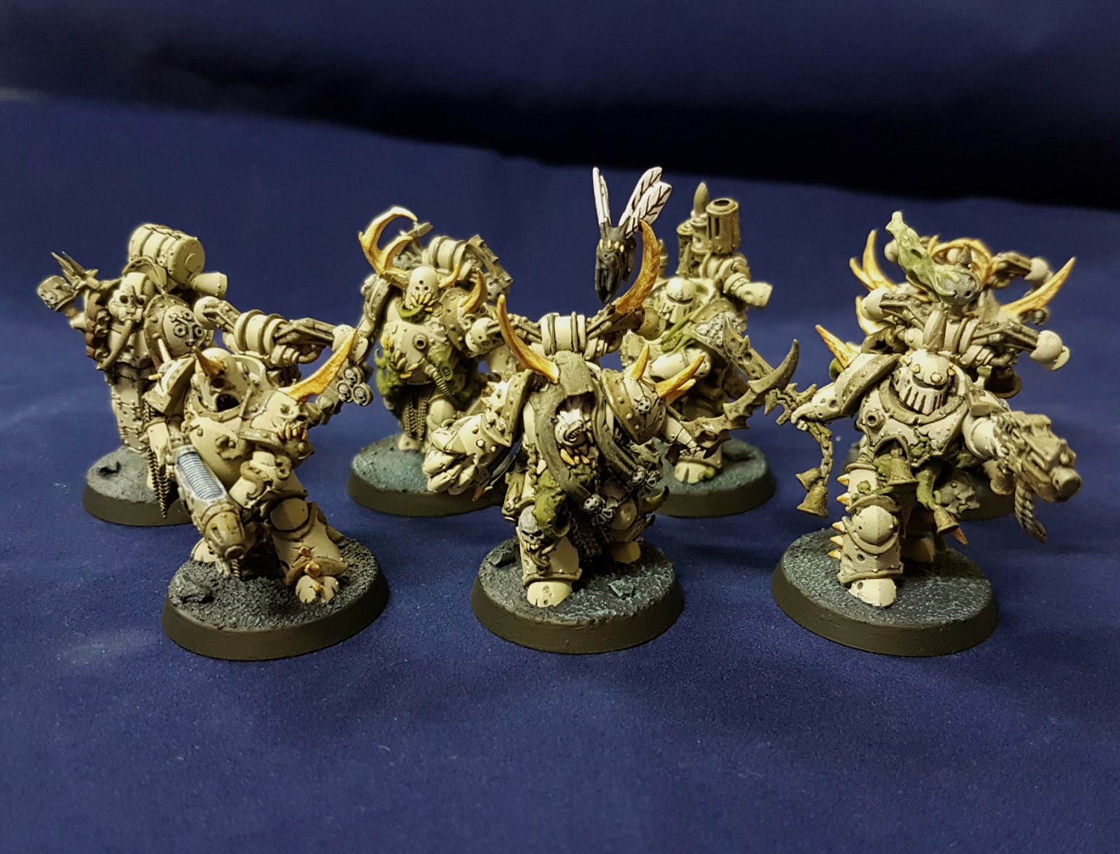 8th Ed Warhammer 40k Plague Marines - Jade Gaming News