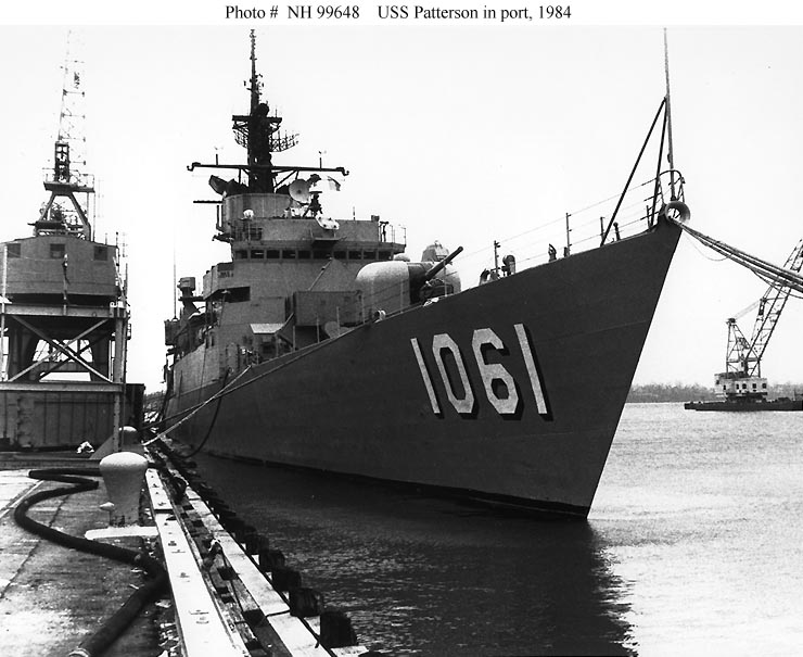Naval Warfare: USS Patterson (DE-1061, FF-1061)